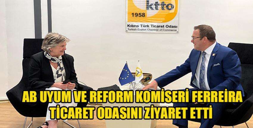 Elisa Ferreira, Turgay Deniz'i ziyaret etti