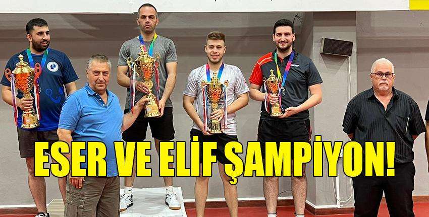 Büyük erkeklerde Eser, büyük kadınlarda Elif en iyi 8’ler şampiyonu!